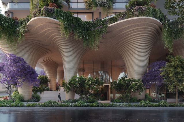 ‘Urban forest’ tower design resubmitted to Brisbane City Council ...