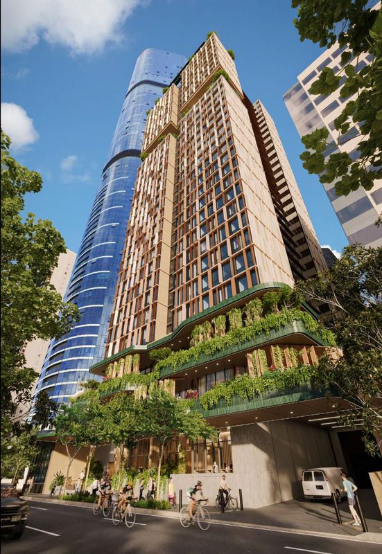 Cox Architecture designs student housing tower in Brisbane | ArchitectureAu