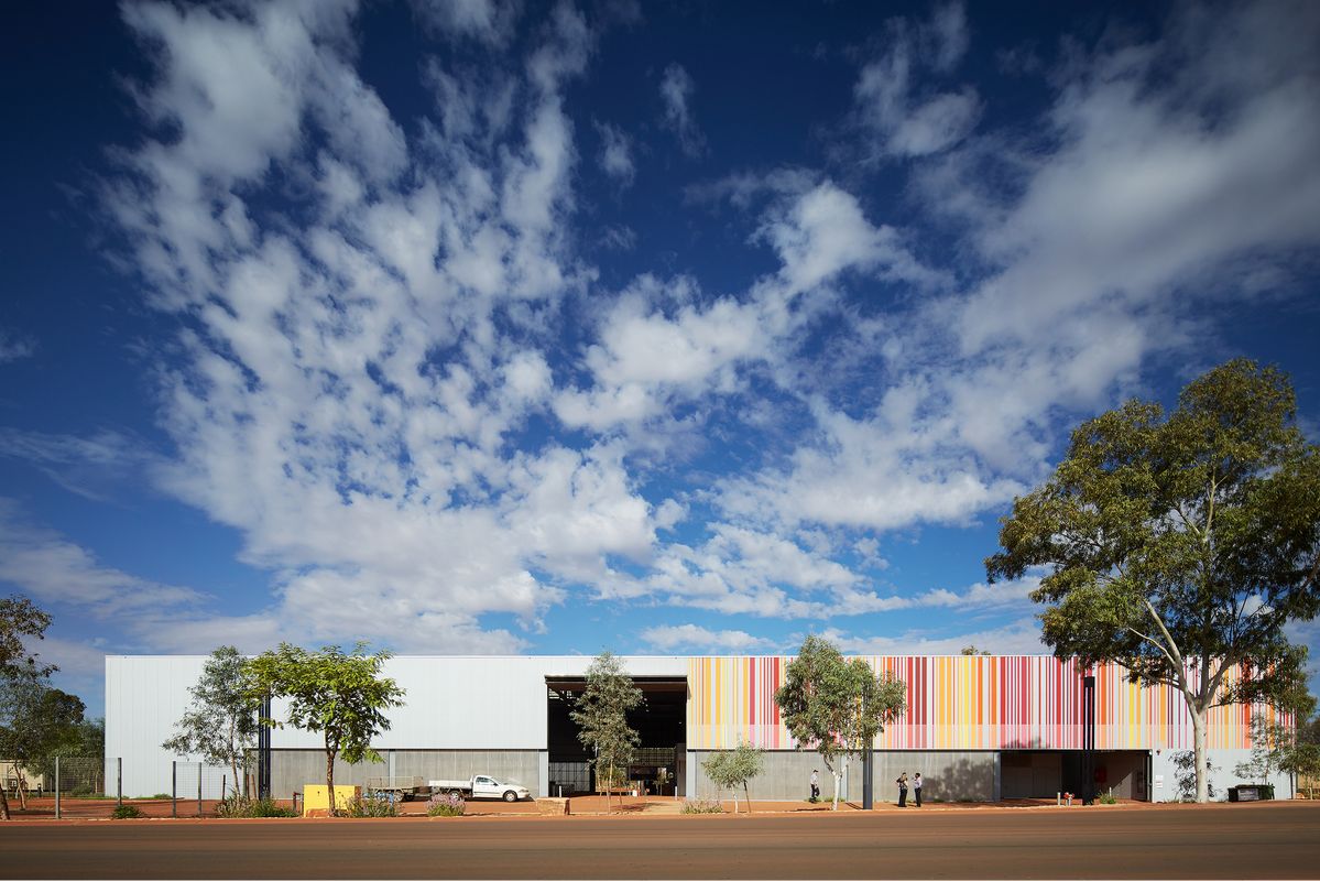 Nesting galleries: East Pilbara Arts Centre | ArchitectureAu