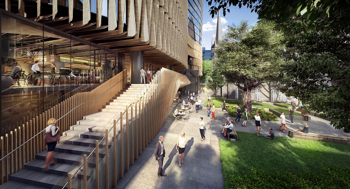 Construction begins on Cox Architecture’s Wesley Place tower ...