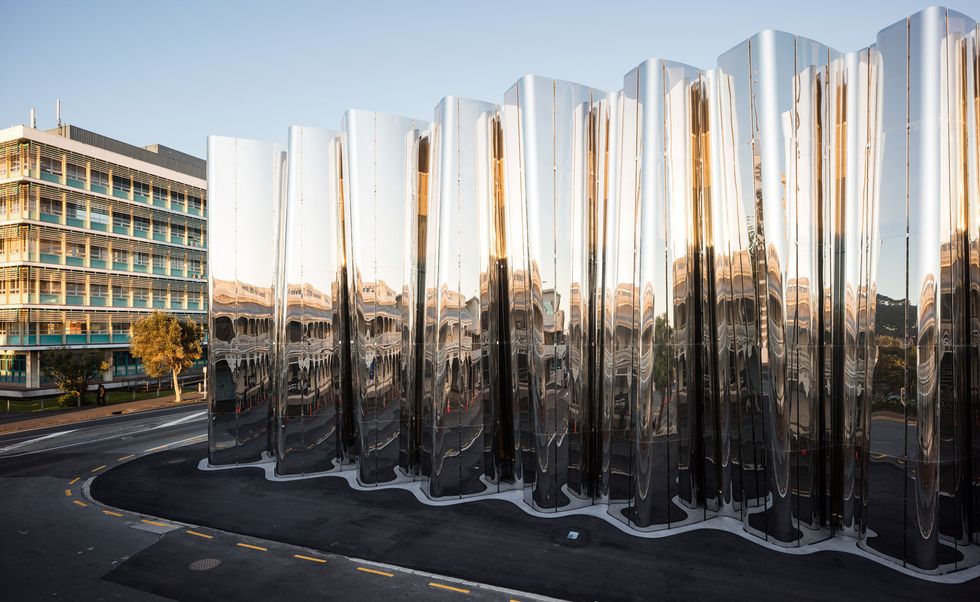The sculptural Len Lye Centre by Patterson Associates has opened its ...