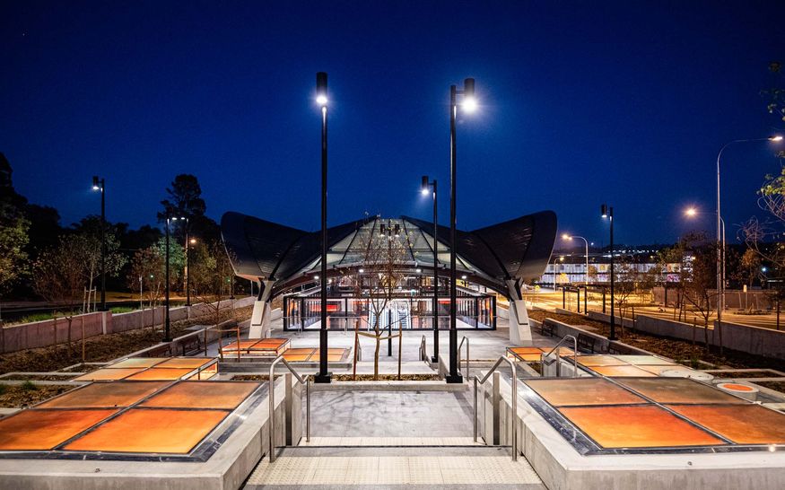 Hassell completes stations, parks and plazas for Sydney Metro Northwest ...