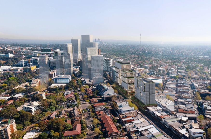 Triple-tower Crows Nest development gains concept approval | ArchitectureAu