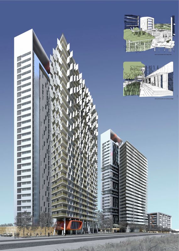 Construction to start on Bates Smart's Australia Towers II | ArchitectureAu
