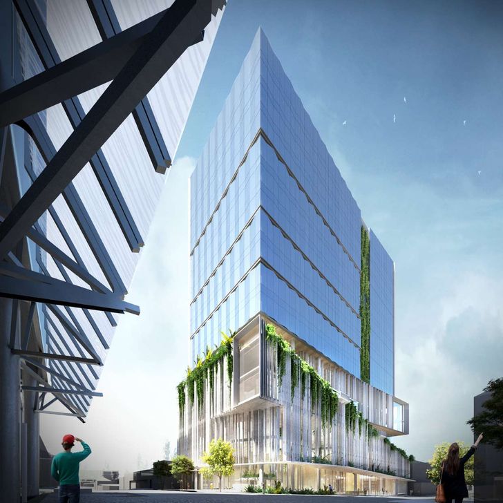 ‘Subtropical’ Brisbane office tower on its way | ArchitectureAu