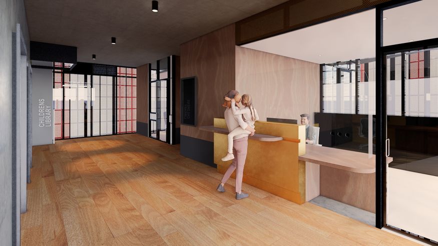 First look at designs for new Melbourne community hub | ArchitectureAu