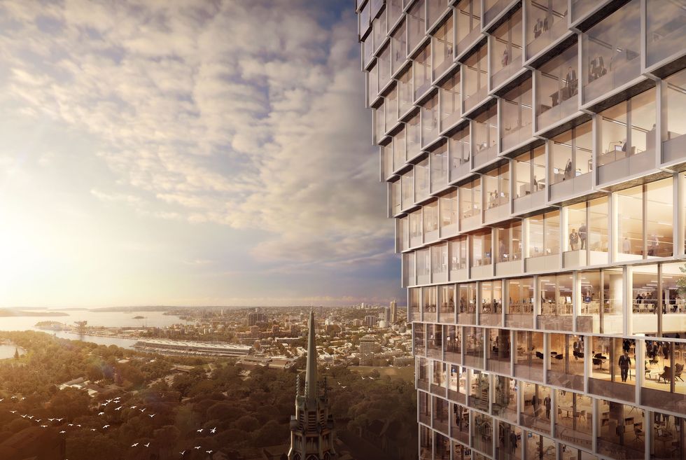 Hassell's curvy new tower in Sydney | ArchitectureAu