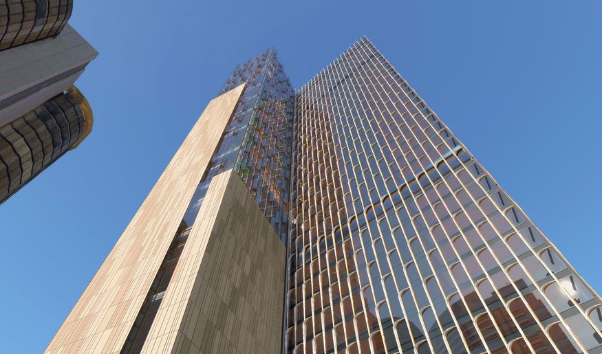 ‘Soaring but seductive’: Sydney tower inspired by natural landscape ...