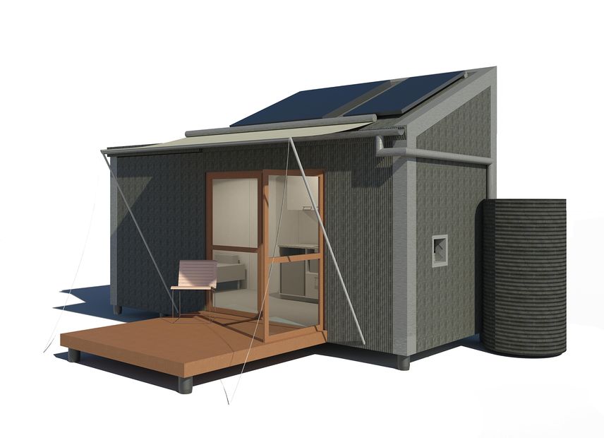 Tiny houses helping homeless | ArchitectureAu