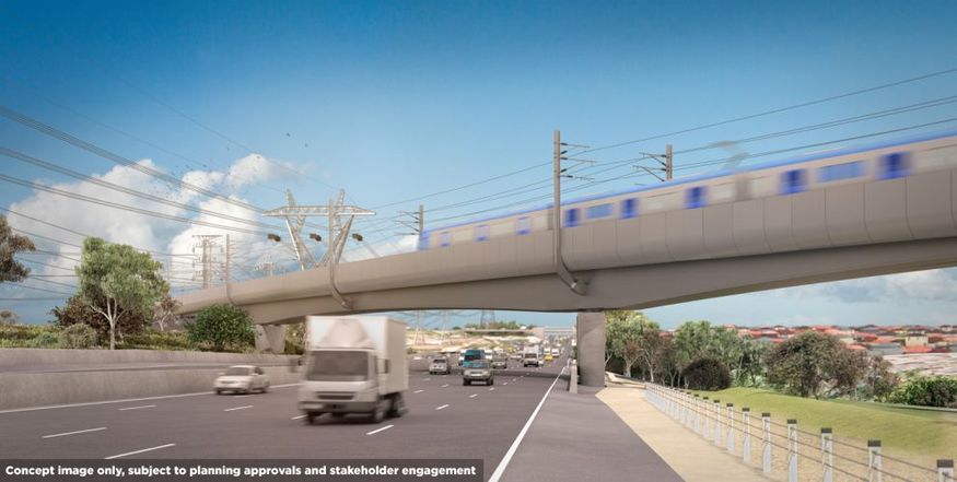 Station plans released for Melbourne Airport Rail | ArchitectureAu