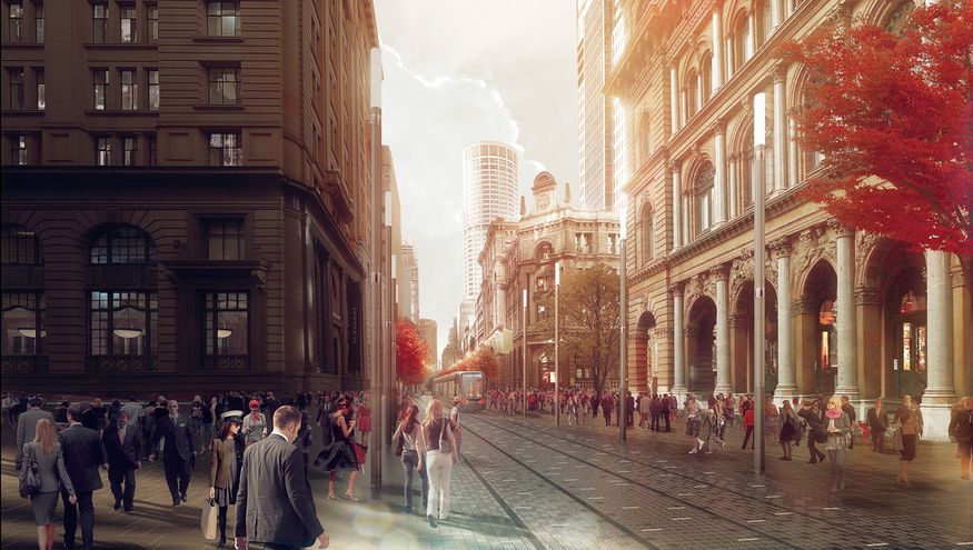 Competition to re-imagine Australia's first street | ArchitectureAu