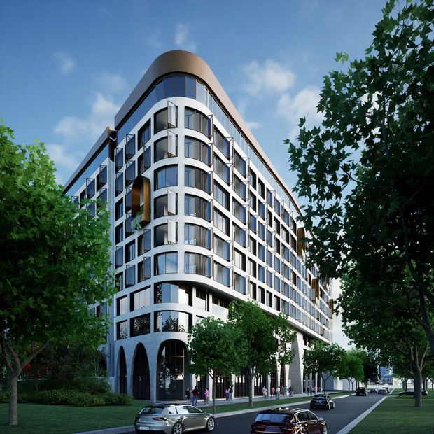 Canberra tower complex designed around central courtyard | ArchitectureAu