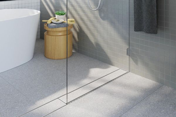 Shower Screen Support Drain by Stormtech | ArchitectureAu