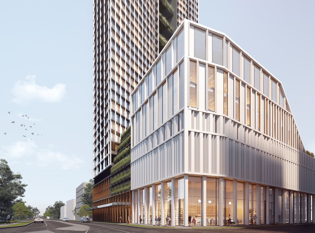 DKO designs Penrith tower influenced by cityscape | ArchitectureAu