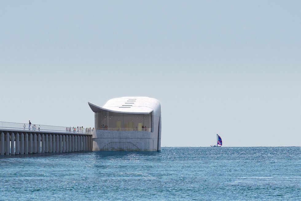 WA's big whale offshore marine observatory | ArchitectureAu