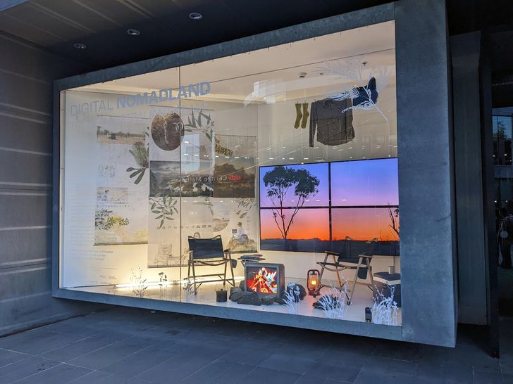 Window installation provokes rethinking of the Australian dream ...