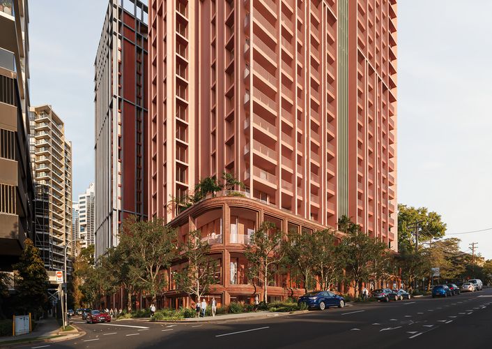 Two-tower proposal in Sydney's Chatswood on exhibition | ArchitectureAu