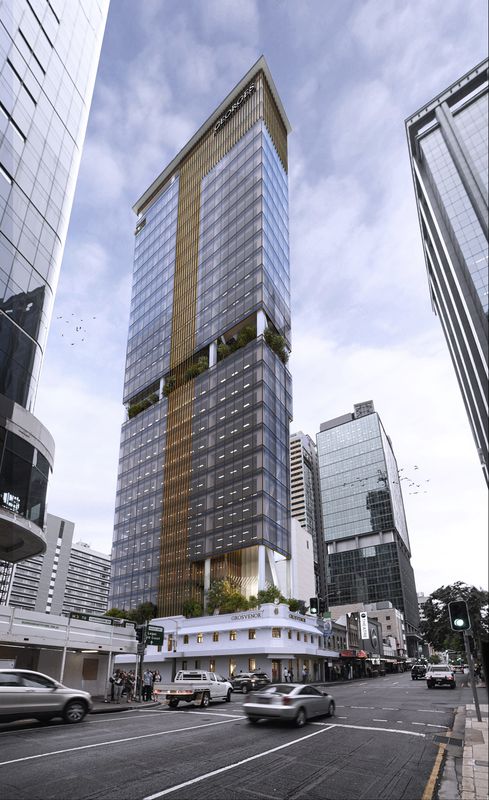 Hames Sharley’s slender Brisbane tower approved | ArchitectureAu