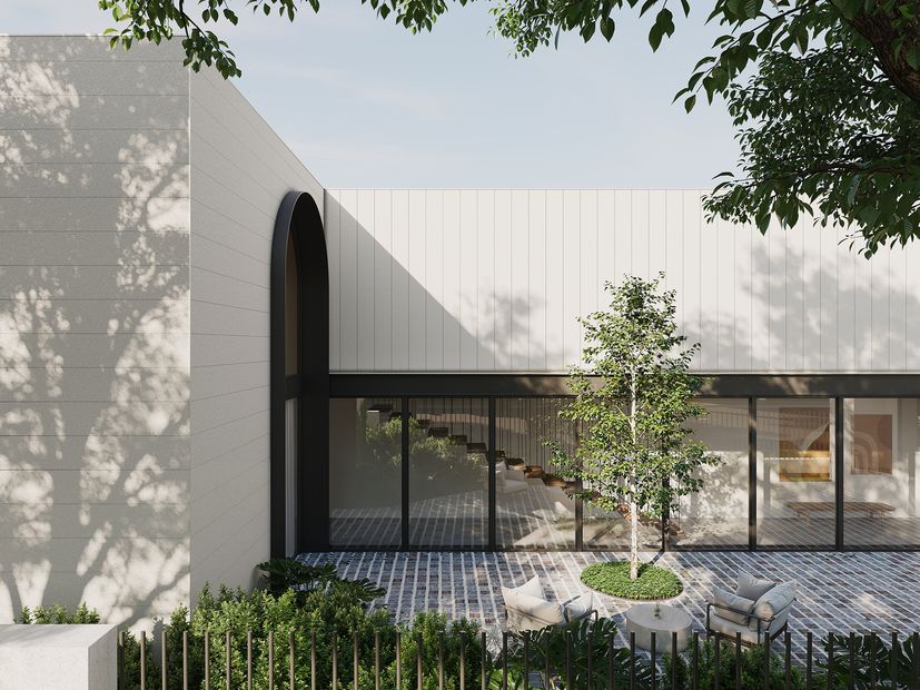 Stria Cladding Fine Texture from James Hardie | ArchitectureAu