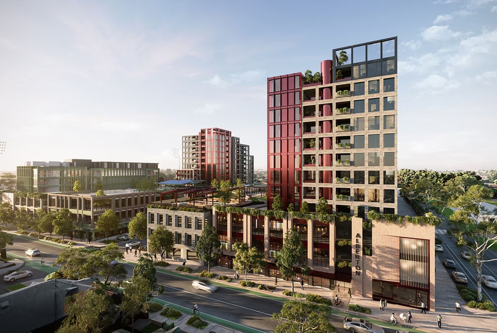Port Adelaide Football Club unveils mixed-use precinct plans ...