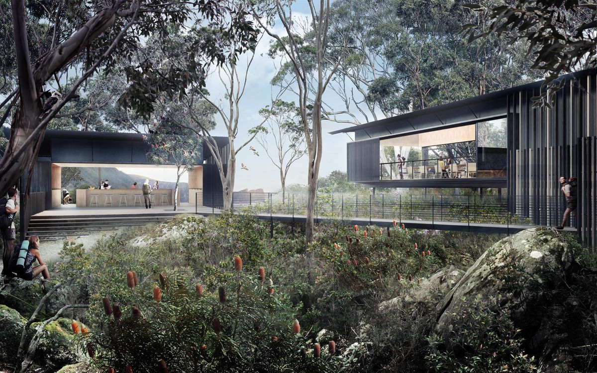 Construction underway for Andrew Burns Architecture’s cliff top ...