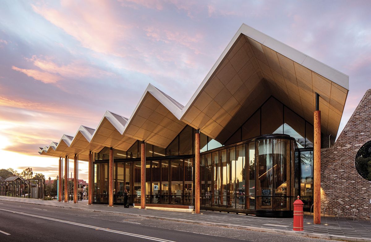 A storied site: Marrickville Library | ArchitectureAu