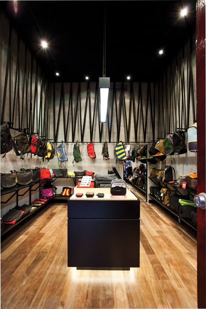 New interiors for Crumpler stores | ArchitectureAu