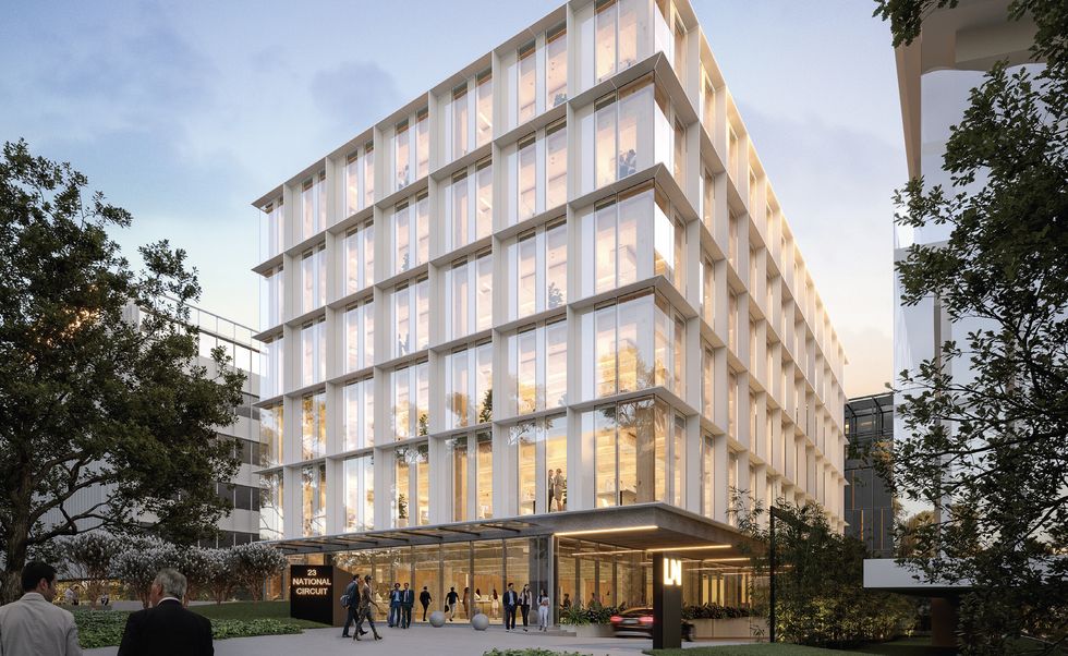 Canberra's first CLT office building to ‘act like a lantern’ in Barton ...