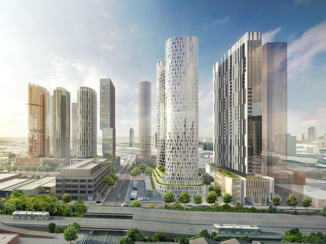 Six-tower project for Melbourne urban renewal site | ArchitectureAu