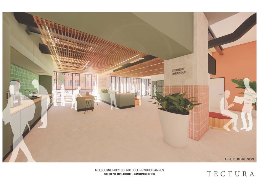 Melbourne TAFE undergoes $40m refurbishment | ArchitectureAu