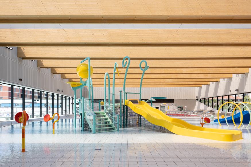 Aquatic centre modelled on ocean rock pools opens in Green Square ...