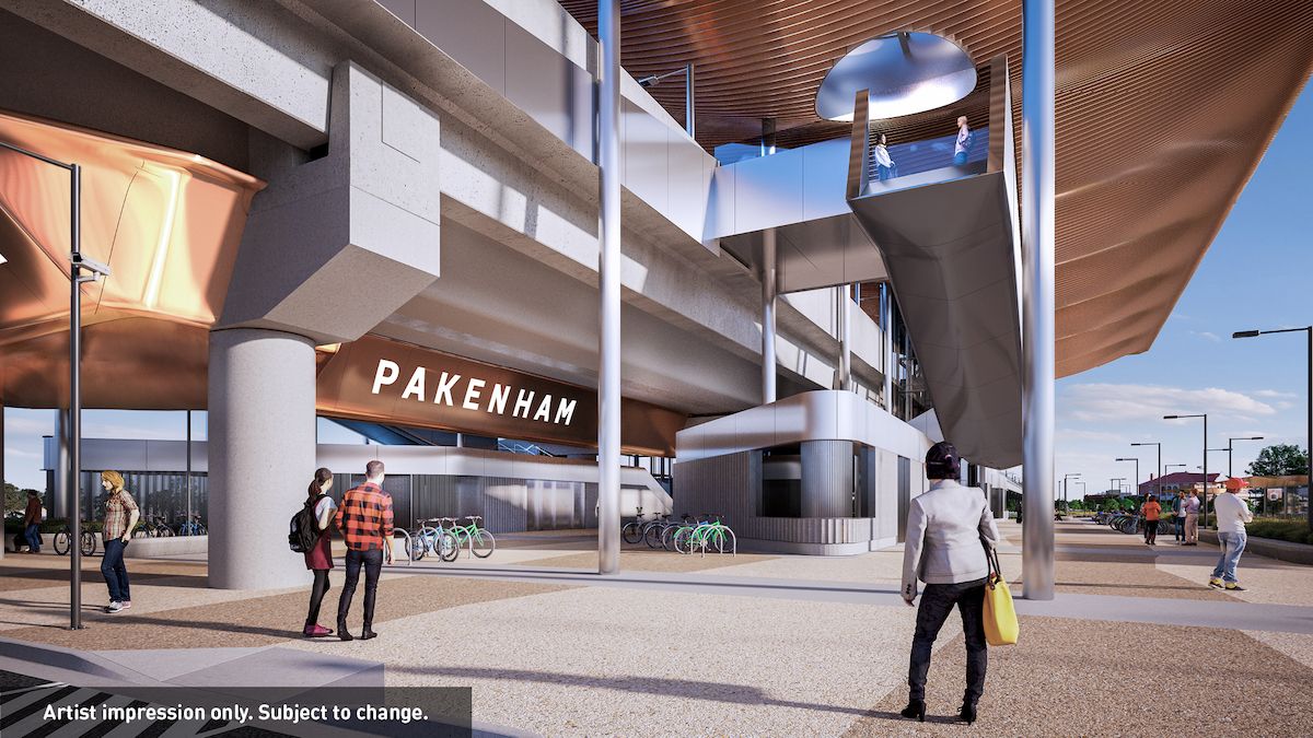 Two new station designs unveiled in Melbourne | ArchitectureAu
