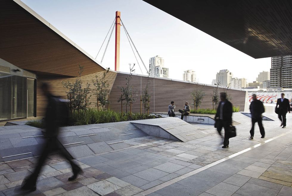 717 Bourke Street Plaza by Aspect Studios | ArchitectureAu