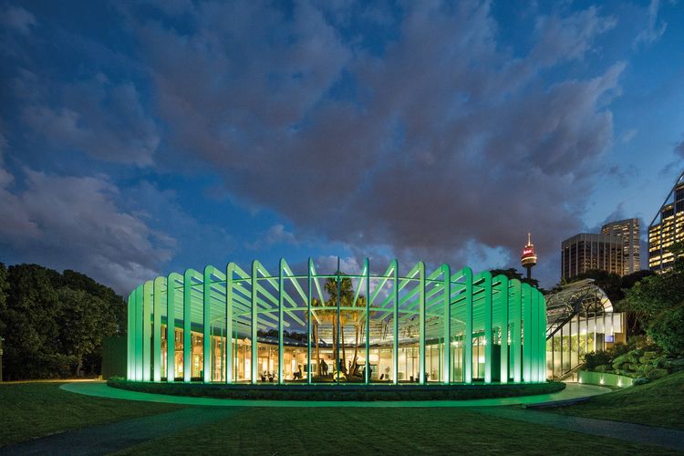 Botanical enigma: The Calyx | ArchitectureAu