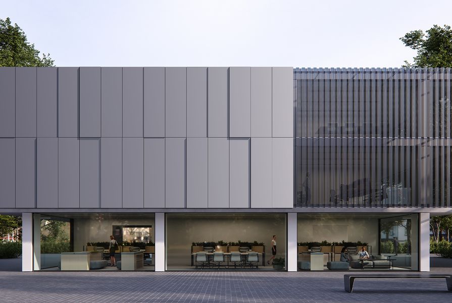 Tego Box aluminium cladding by Solidal | ArchitectureAu